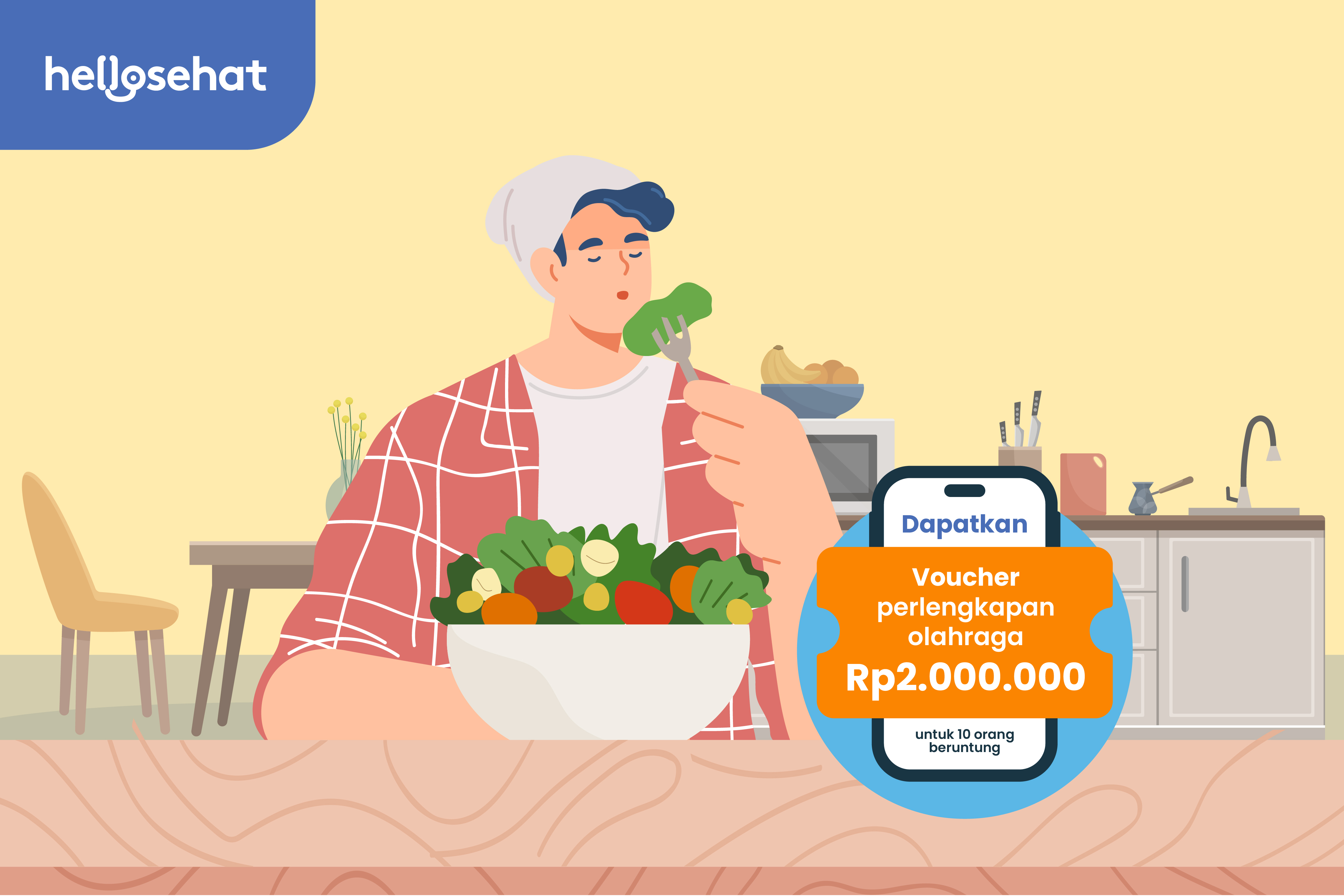 Sehat Akhir Tahun: Cek BMI dan Menangkan Voucher Olahraga